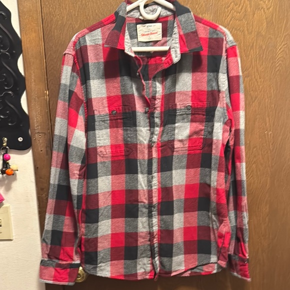 urban pipeline | Shirts | Urban Pipeline Red And Black Plaid Casual ...